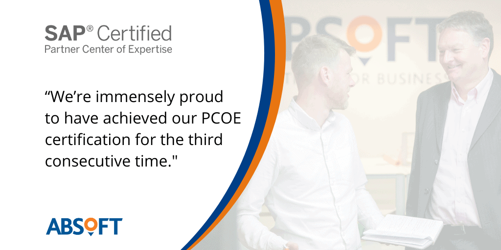 SAP Certified Partner Center of Expertise | Absoft SAP UK