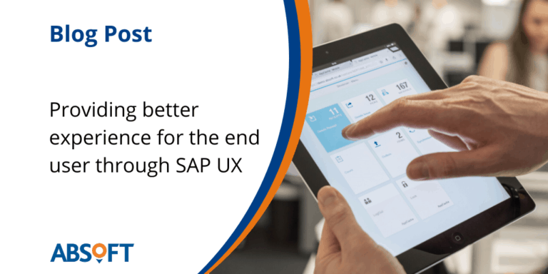 The value of SAP UX (SAP User Experience) for your business | Absoft ...