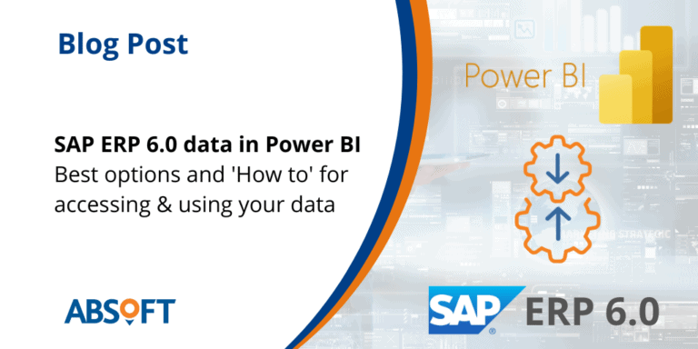 SAP ERP 6.0 Data in Microsoft Power BI - All You Need to Know